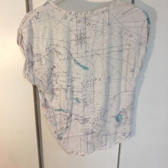 Anthropologie | Tops | Anthropologie Postmark Map Tee | Poshmark